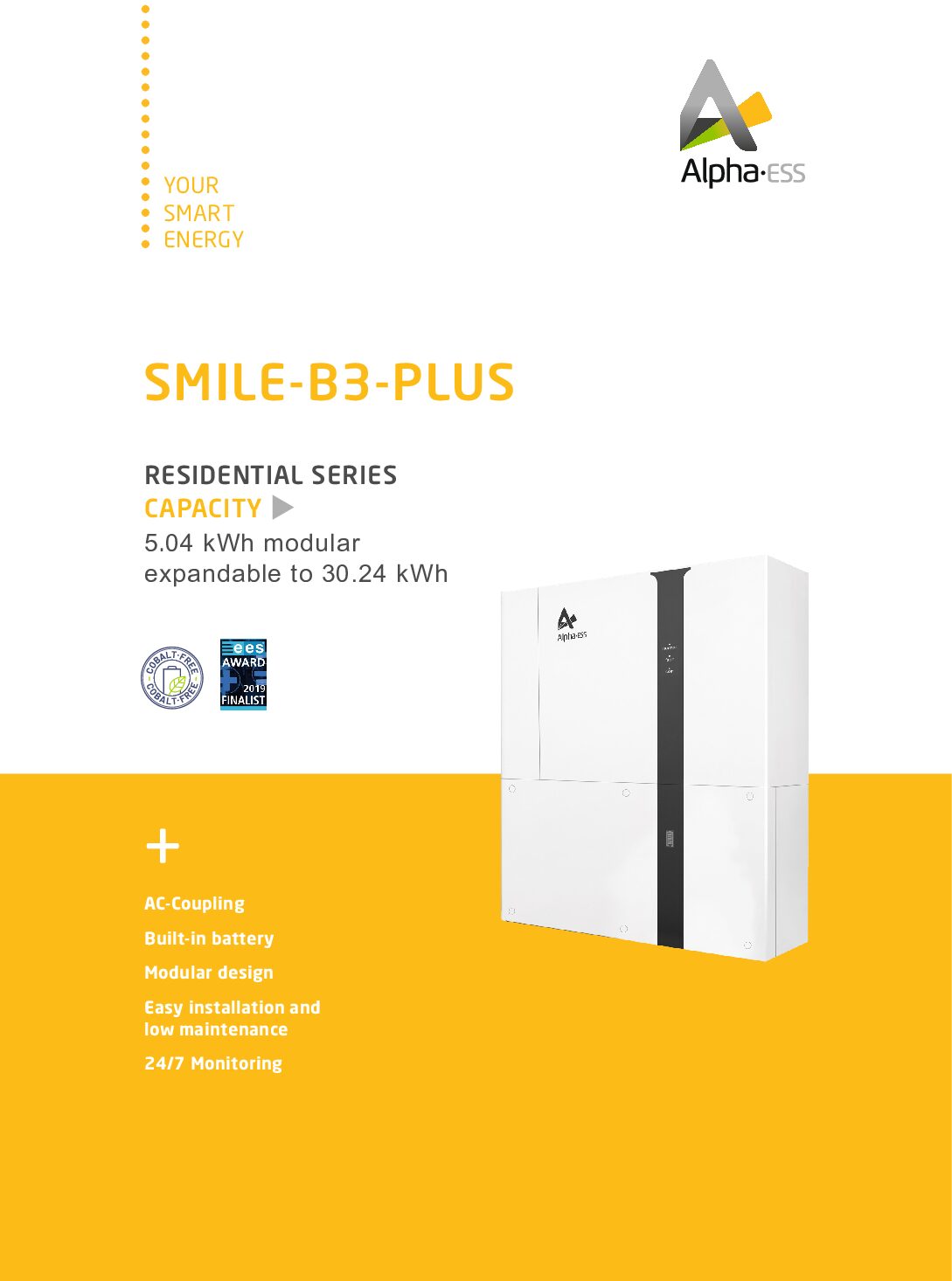 Alpha ESS - Smile B3 Plus | Habitus Living