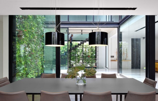 Inside A House With and Atrium | Habitus Living